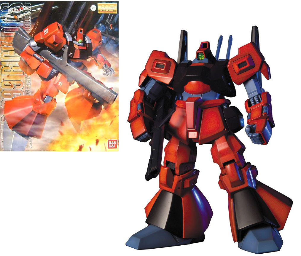 GUNDAM - MG1/100 Rick Dias Quattoro Color (Red) - Model Kit ...