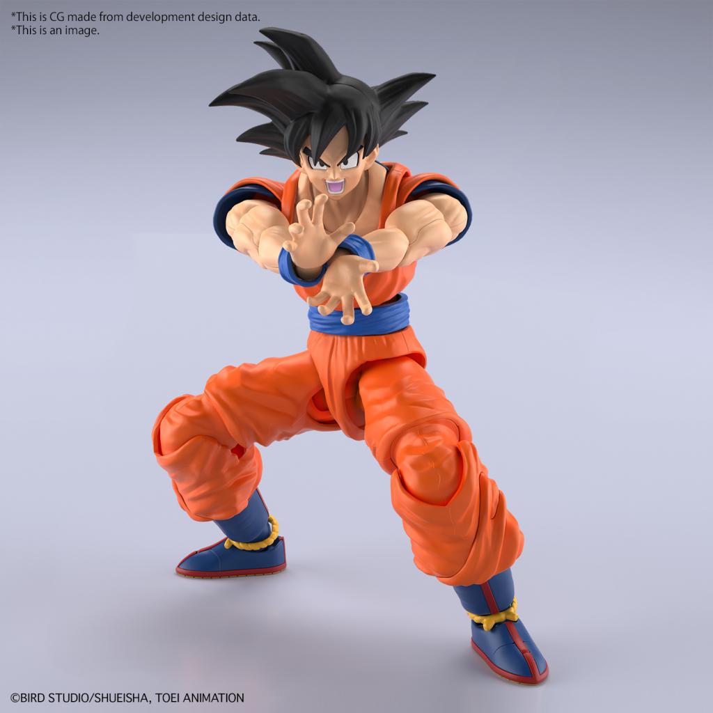 DRAGON BALL - Figure-rise Standard Son Goku (New Spec Ver.) -Model Kit ...