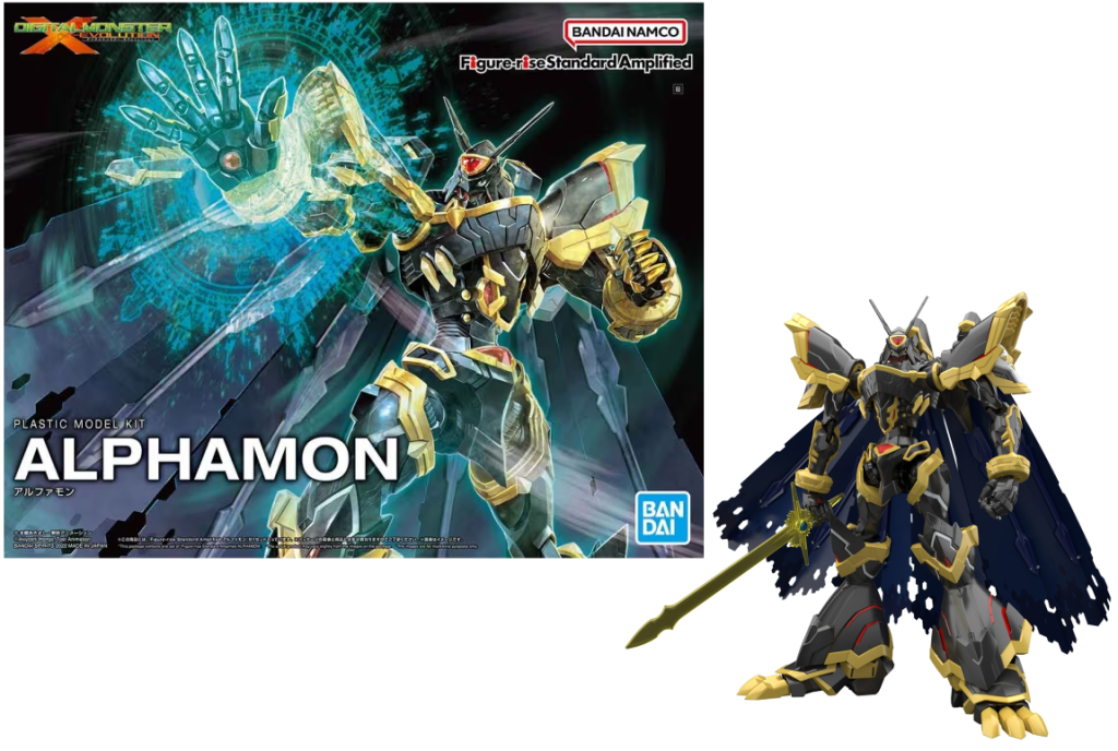 DIGIMON - Figure-rise Standard Amplified ALPHAMON - Model Kit : ShopForGeek.com: Model Kit ...