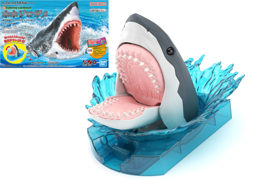 EXPLORING LAB NATURE - Great White Shark - Model Kit : ShopForGeek.com ...