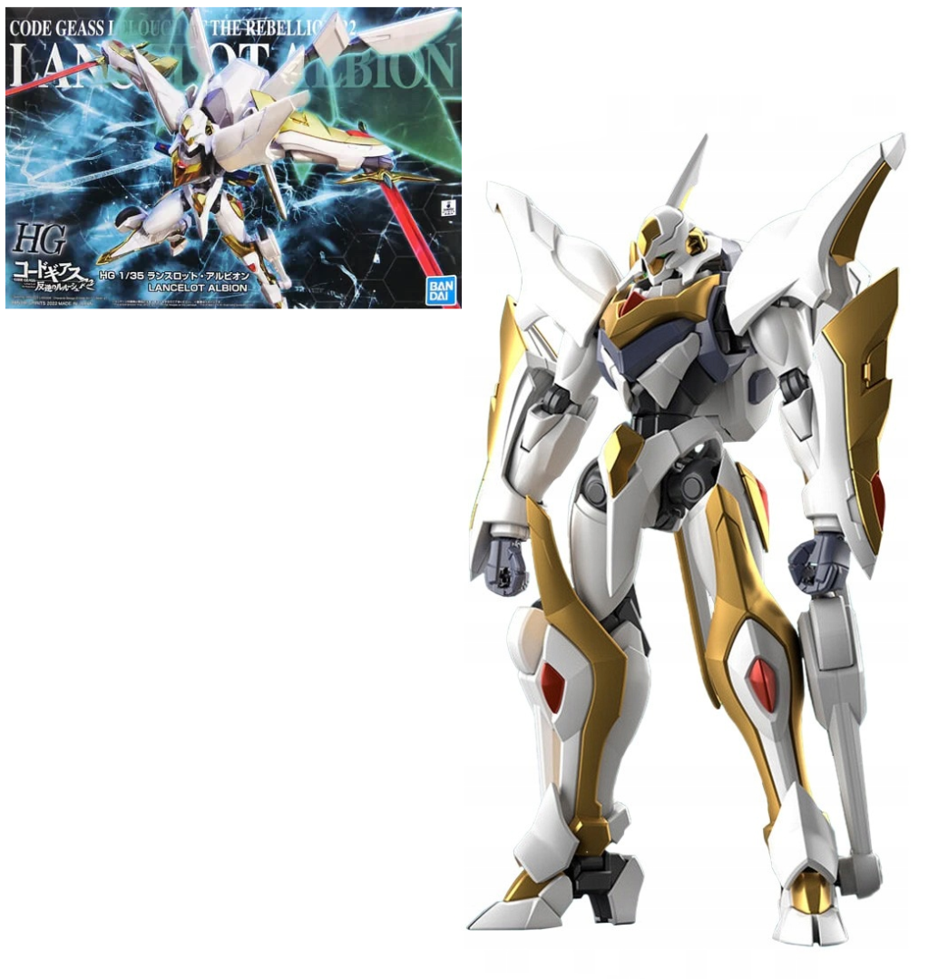 GUNDAM - HG 1/35 Lancelot Albion - Model Kit : ShopForGeek.com: Model ...