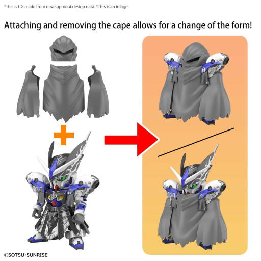 GUNDAM - SDW Heroes LEIF Gundam GP04 - Model Kit : ShopForGeek.com ...