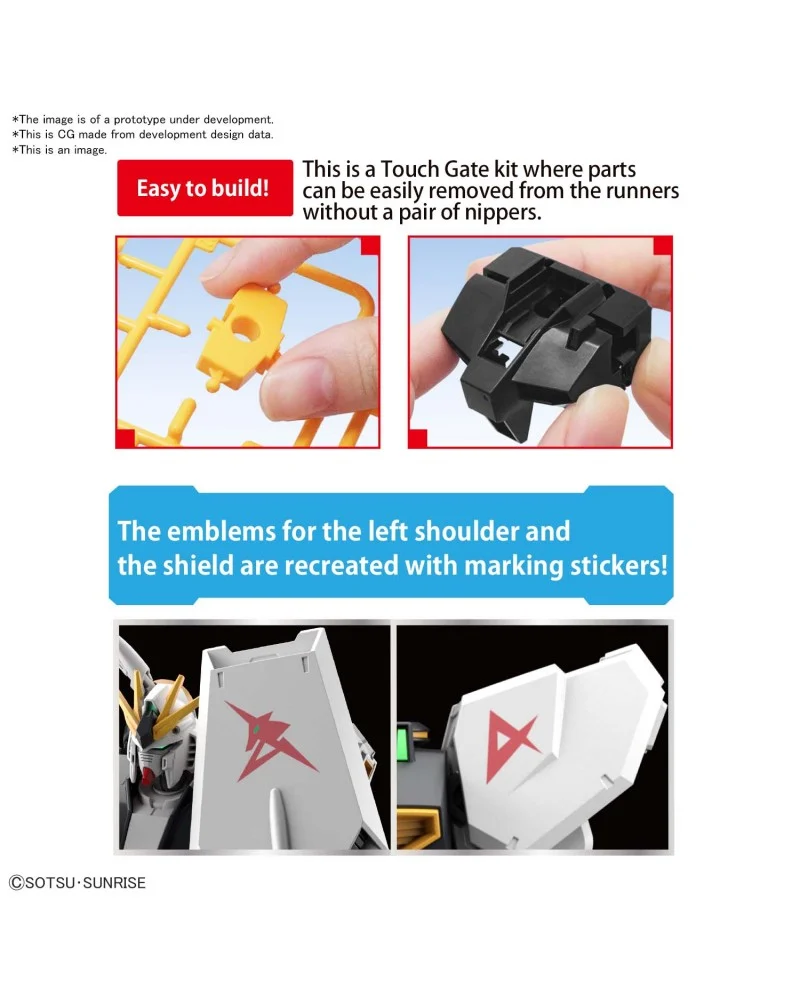 GUNDAM - Entry Grade 1/144 v Gundam - Model Kit : ShopForGeek.com ...