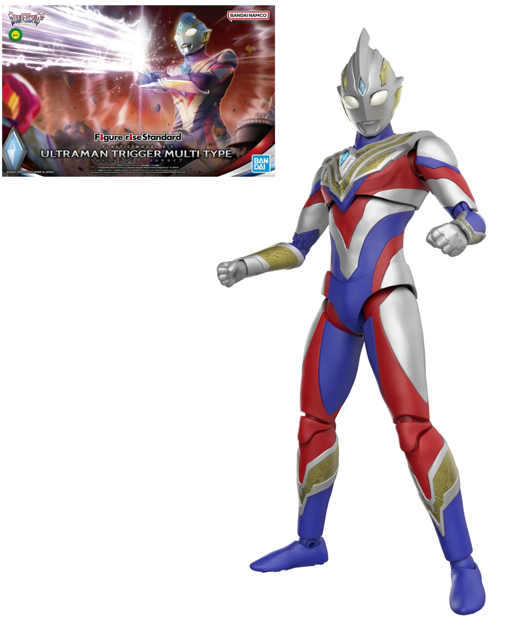 ULTRAMAN - Figure-Rise Standard Ultraman Trigger Multi Type -Model Kit ...