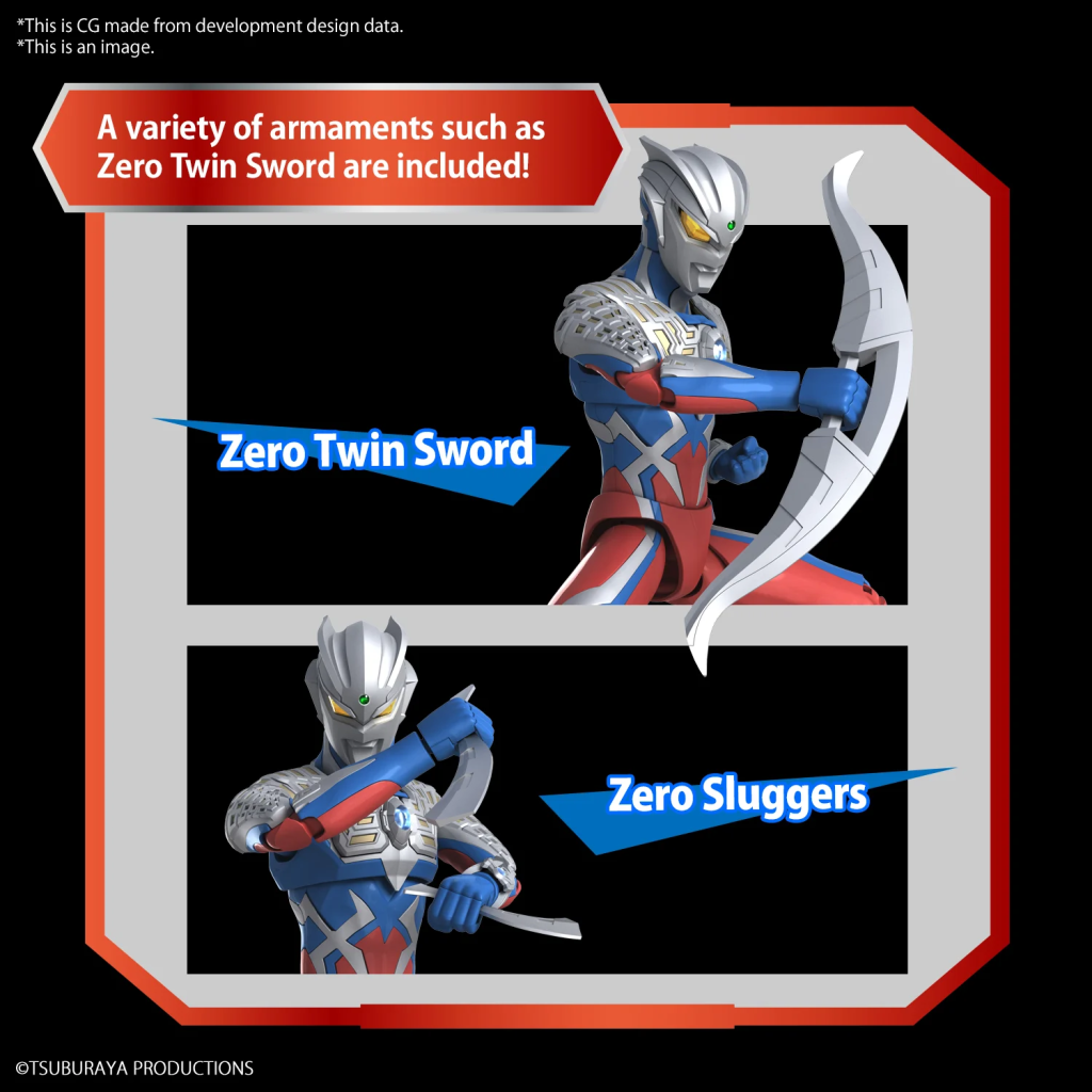 ULTRAMAN - Figure-rise Standard Ultraman Zero - Model Kit : ShopForGeek ...
