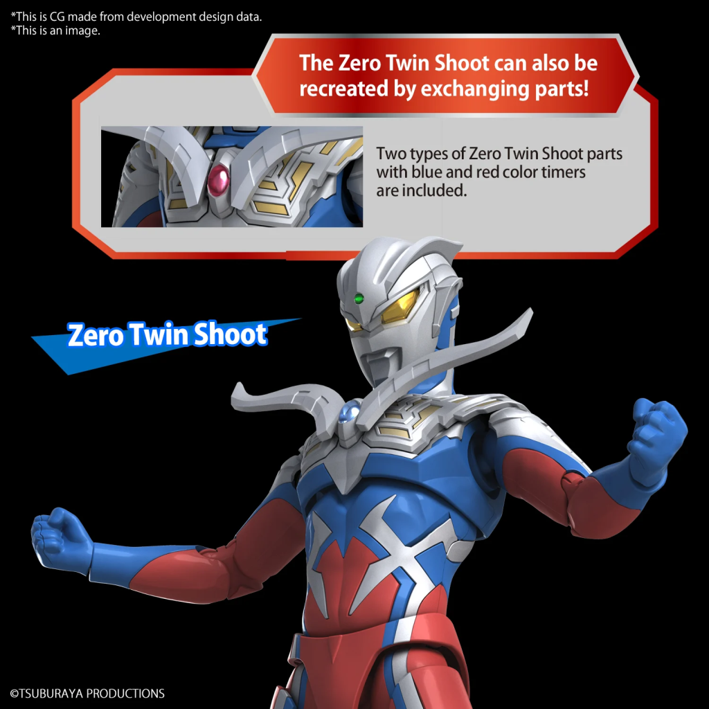 ULTRAMAN - Figure-rise Standard Ultraman Zero - Model Kit : ShopForGeek ...