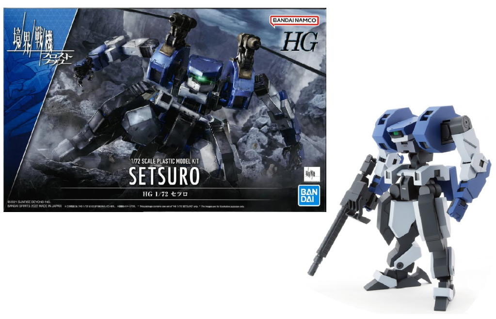 GUNDAM - 1/72 HG Setsuro - Model Kit : ShopForGeek.com: Model Kit ...