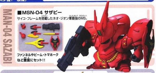 GUNDAM - BB Char's Counterattack Set - Model Kit : ShopForGeek.com ...