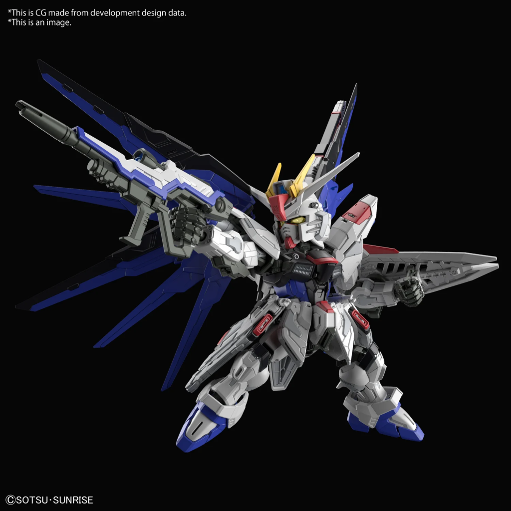 GUNDAM - Master Grade SD Freedom Gundam - Model Kit : ShopForGeek.com ...