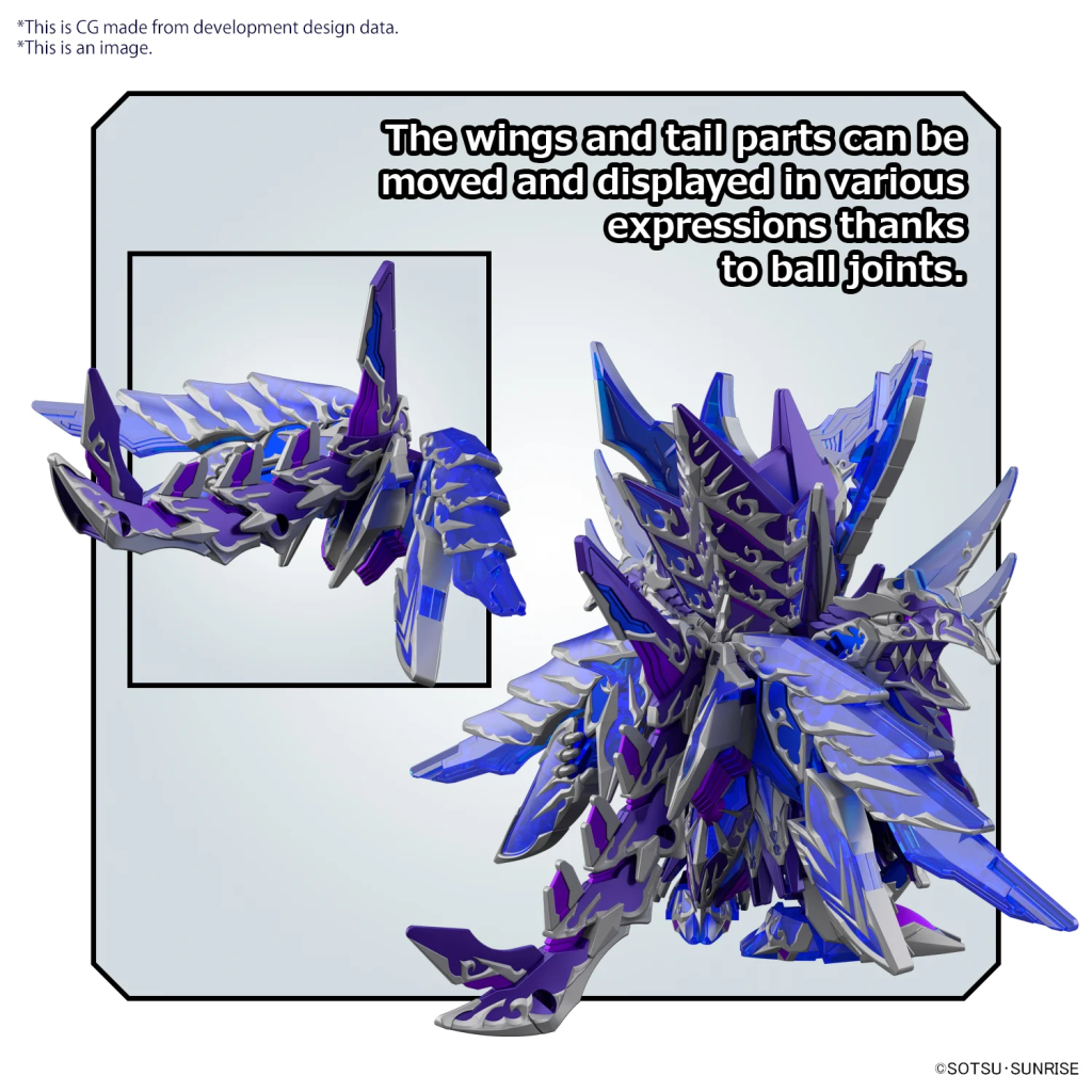 GUNDAM - SDW Heroes Alternative Justice Dragon - Model Kit ...