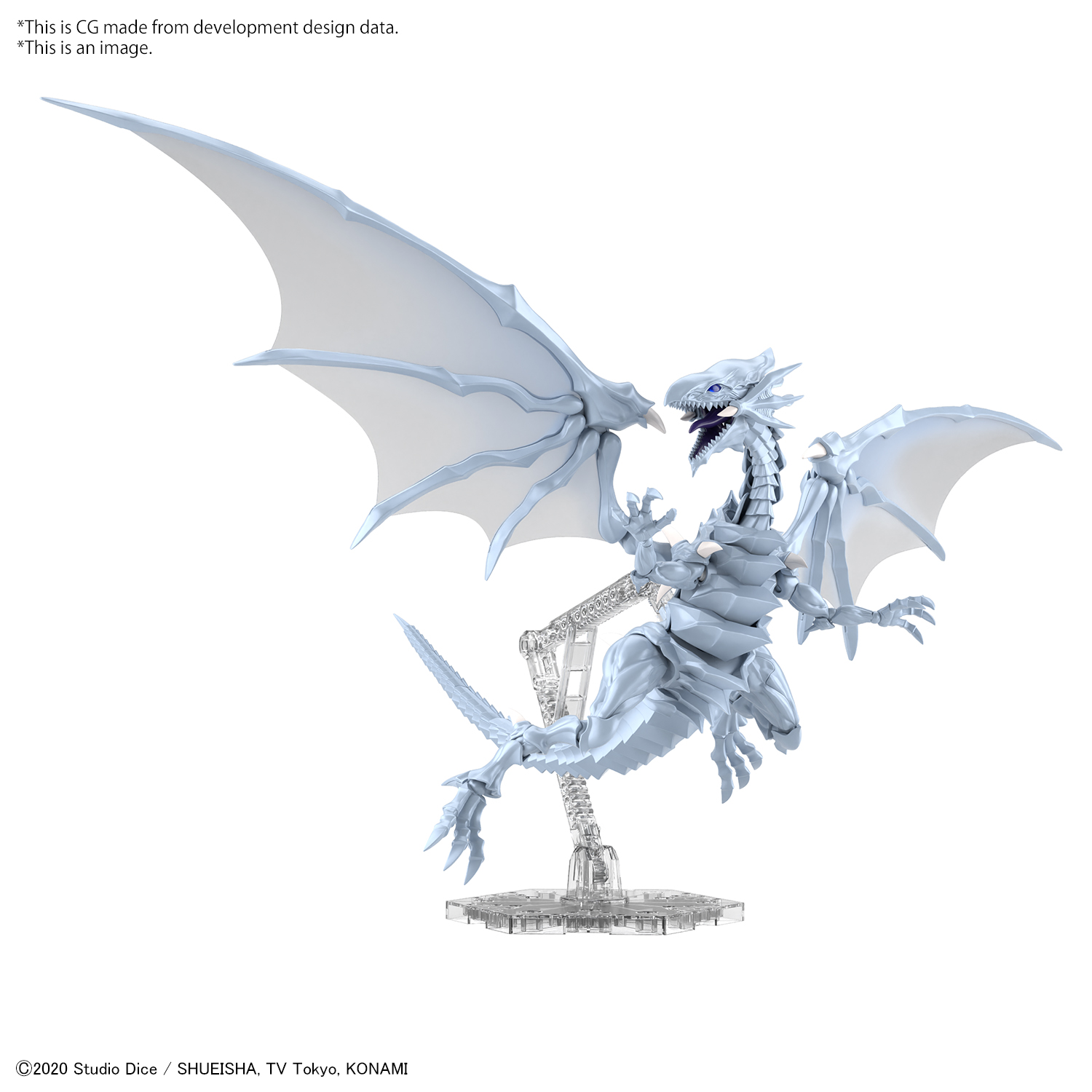 YU-GI-OH - Figure-Rise Standard Amp. Blue-Eyes White Dragon -Model Kit ...