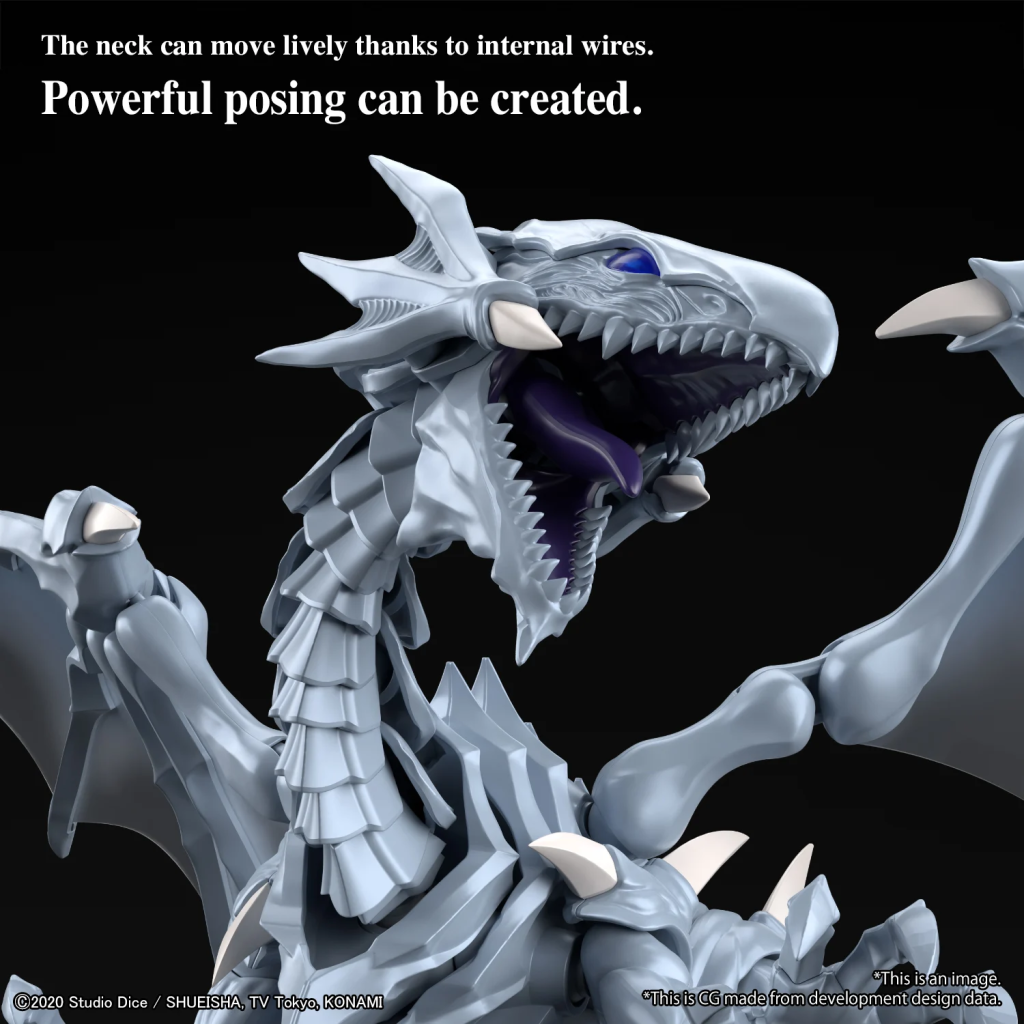 YU-GI-OH - Figure-Rise Standard Amp. Blue-Eyes White Dragon -Model Kit ...