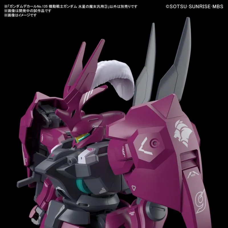 THE WITCH FROM MERCURY - Gundam Decal 135 - Model Kit : ShopForGeek.com ...