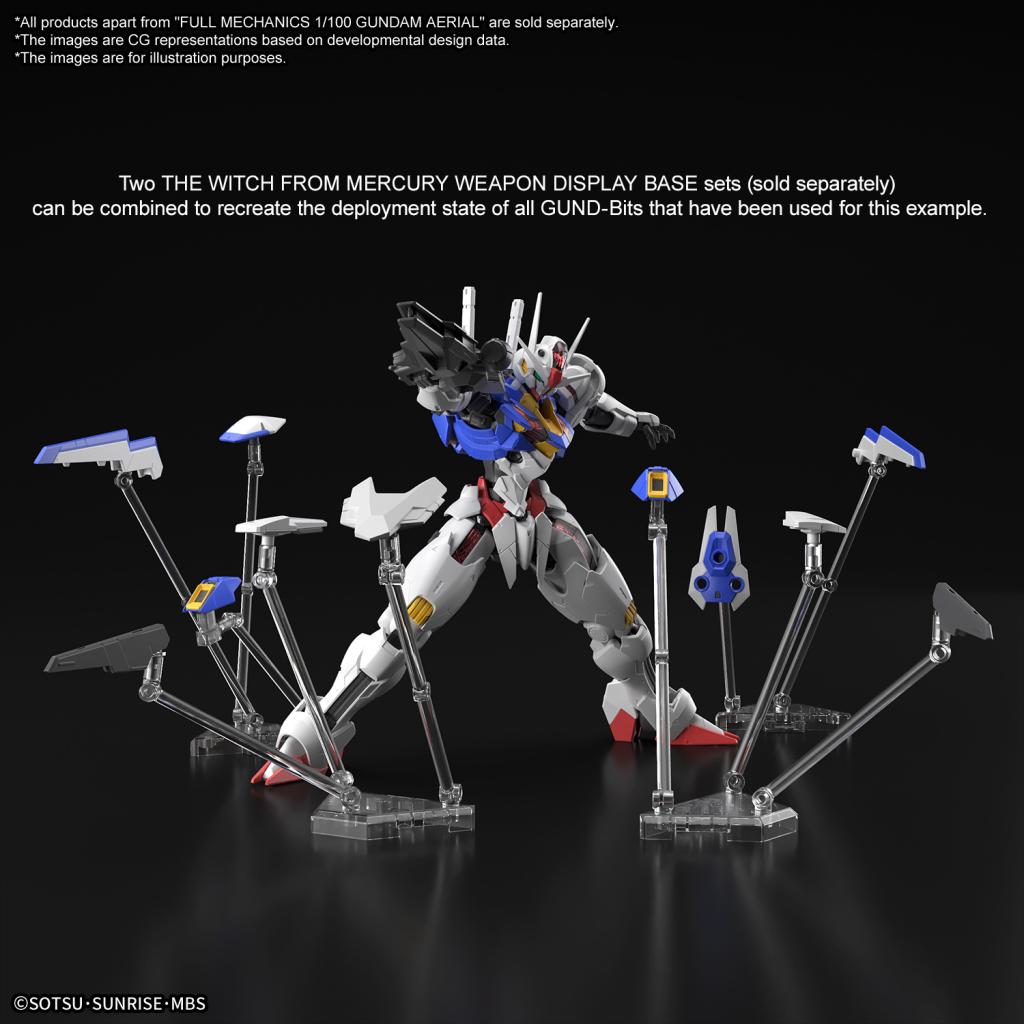 THE WITCH FROM MERCURY - Full Mechanics 1/100 Gundam Aerial -Model Kit ...
