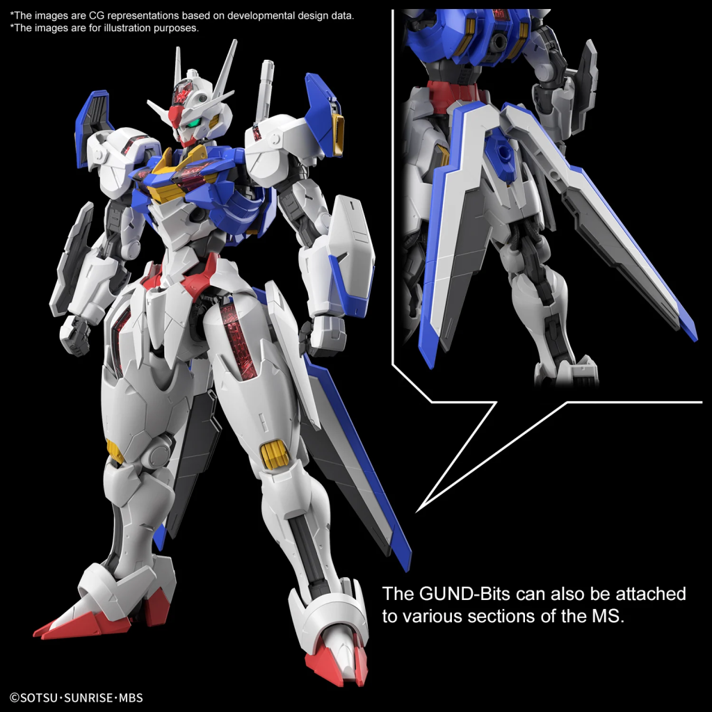 THE WITCH FROM MERCURY - Full Mechanics 1/100 Gundam Aerial -Model Kit ...