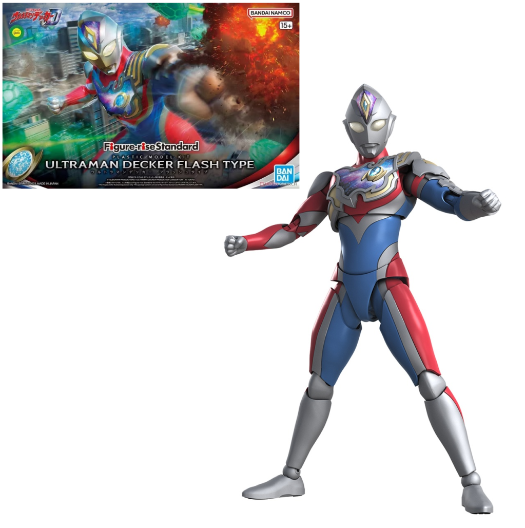 ULTRAMAN - Figure-rise Standard Ultraman Decker Flash Type -Model Kit ...