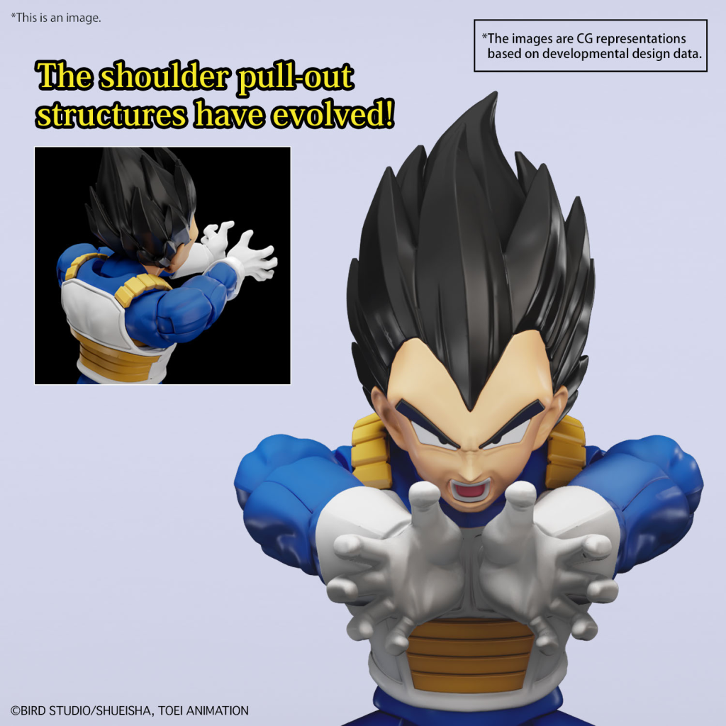 DRAGON BALL - Figure-rise Standard Vegeta (NEW SPEC Ver.) - Model Kit ...
