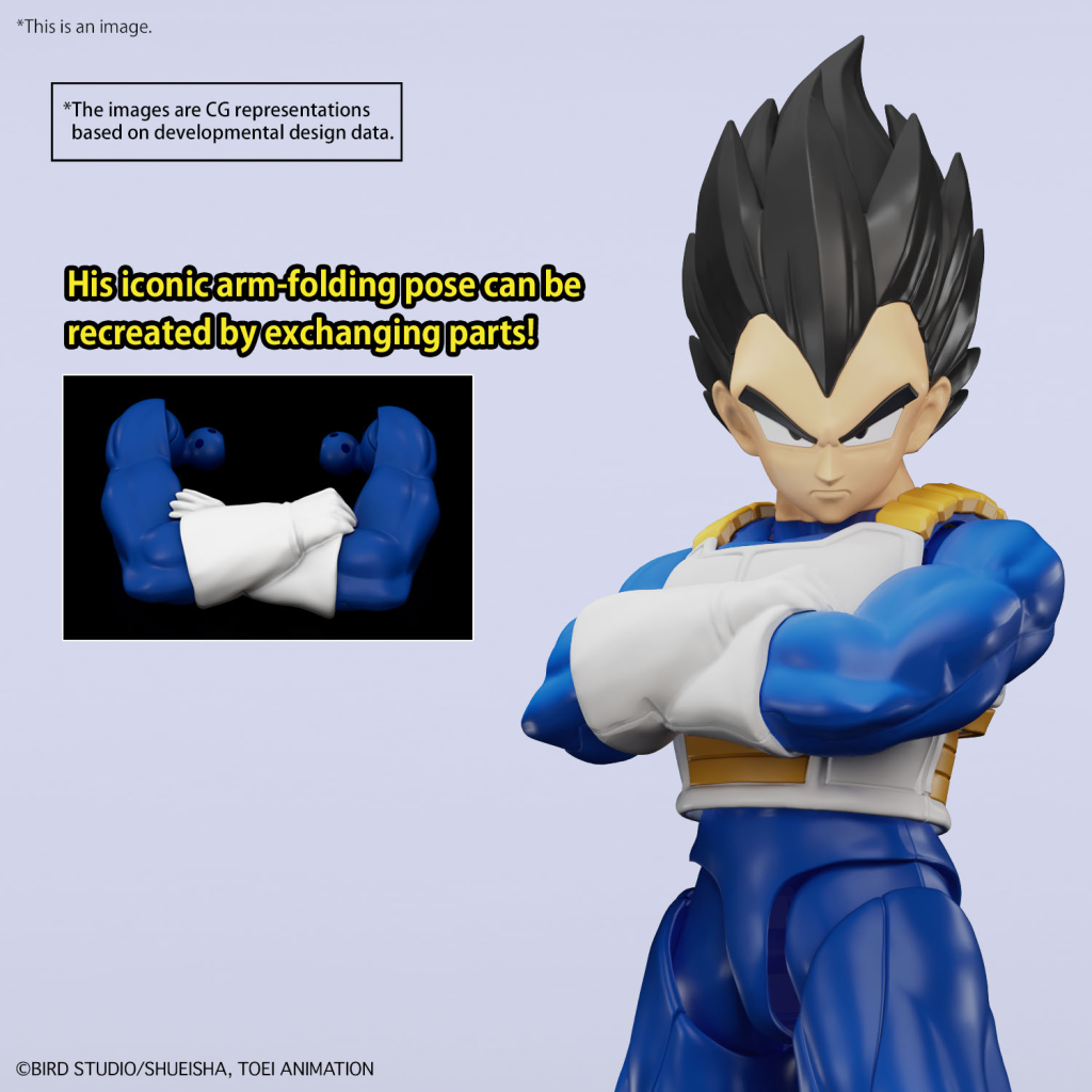 DRAGON BALL - Figure-rise Standard Vegeta (NEW SPEC Ver.) - Model Kit ...