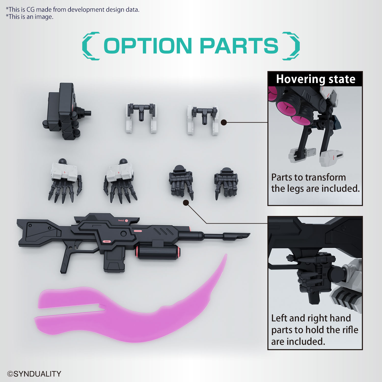 SYNDUALITY - HG Gilbow - Model Kit : ShopForGeek.com: Model Kit Bandai ...