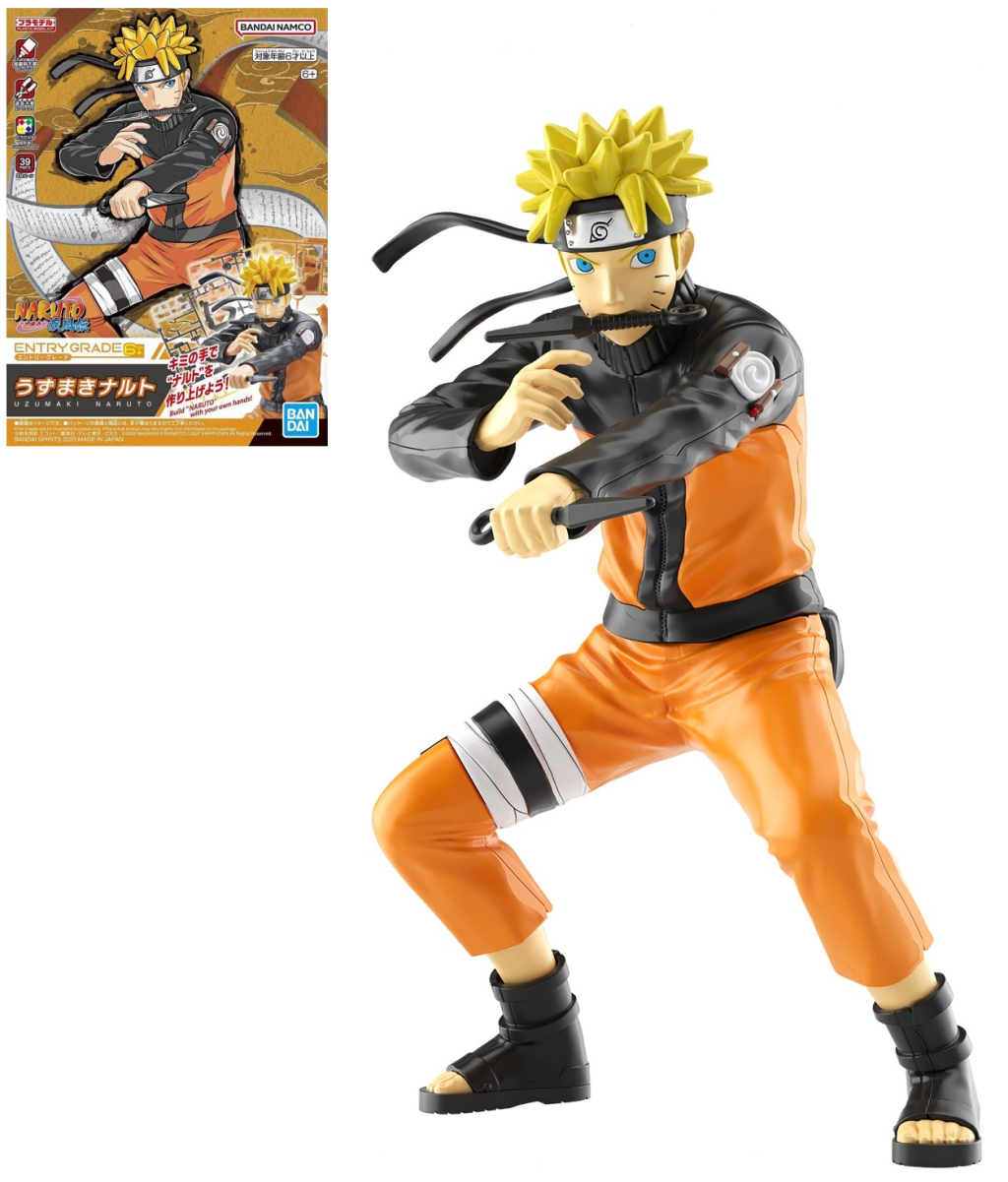 NARUTO - Entry Grade Uzumaki Naruto (3L) - Model Kit : ShopForGeek.com ...