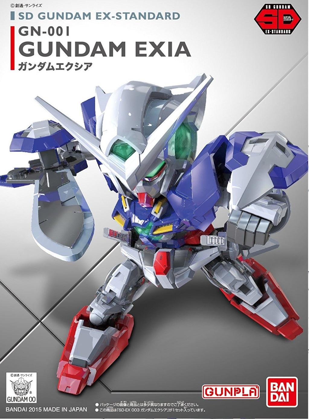 GUNDAM - SD Gundam EX-Standard 003 Gundam Exia - Model Kit ...
