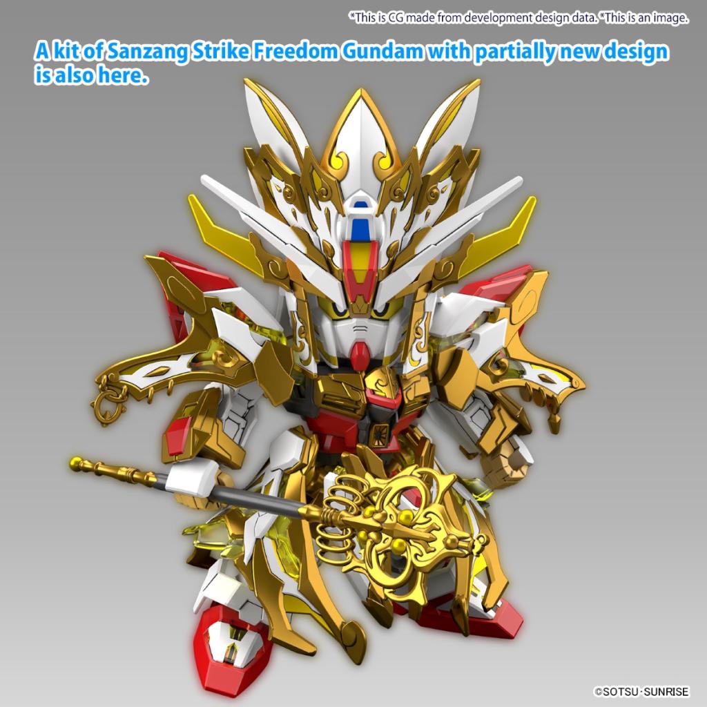 GUNDAM -SDW Heroes Revival ofHeroes Wukong & Sanzang Gundam -Model Kit ...