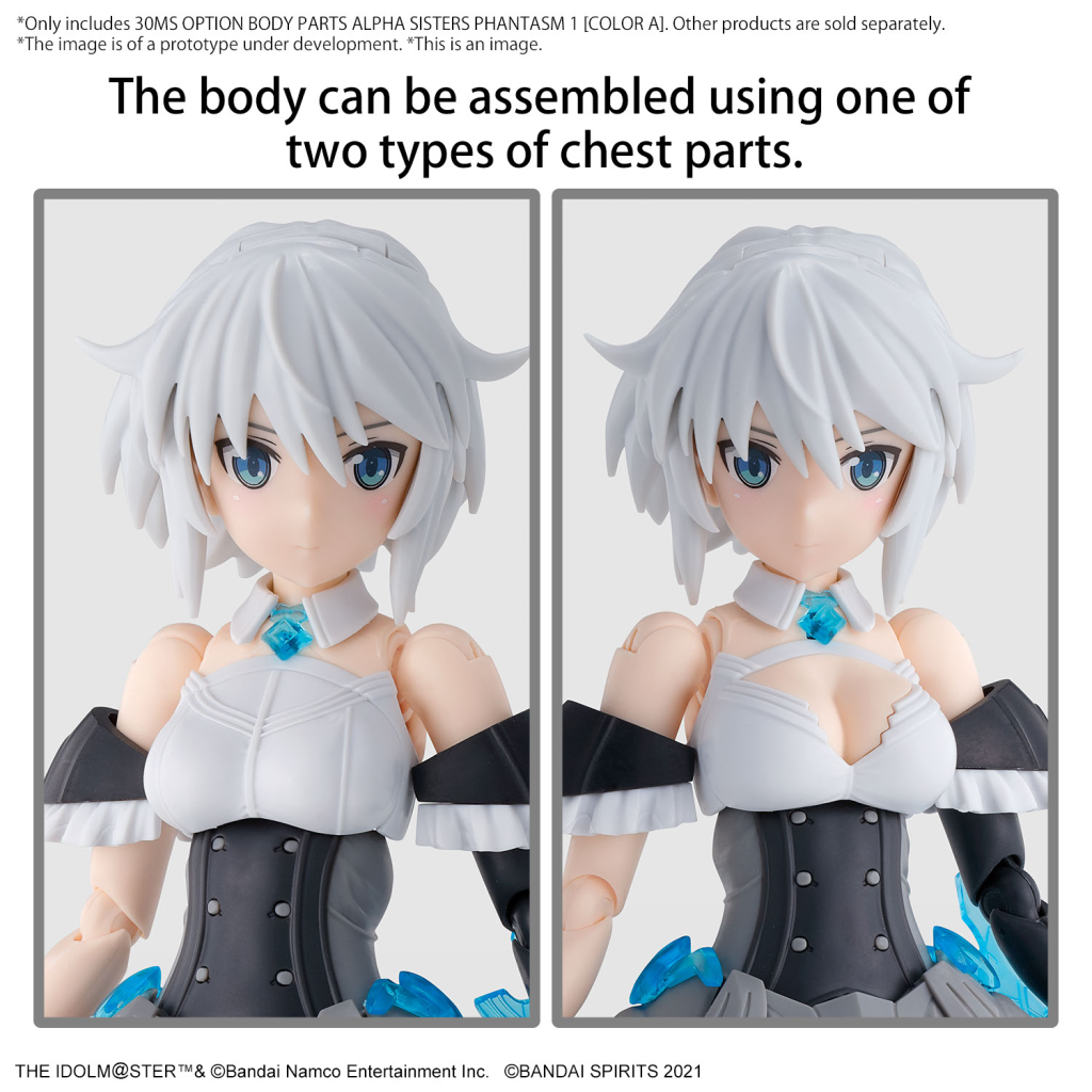 THE IDOLMASTER-30MS Option Body Parts Alpha Sisters ... 1 -Model Kit ...