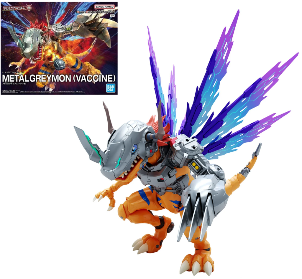 DIGIMON - Figure-Rise Standard Amplified Metalgreymon - Model Kit ...