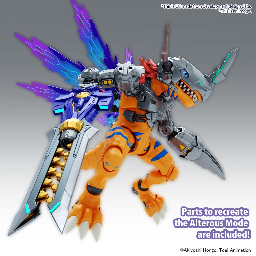 DIGIMON - Figure-Rise Standard Amplified Metalgreymon - Model Kit ...