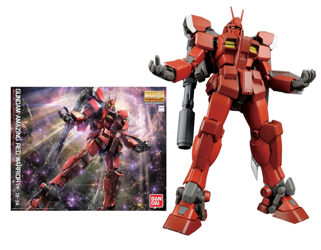 GUNDAM - MG 1/100 Gundam Amazing Red Warrior - Model Kit : ShopForGeek ...