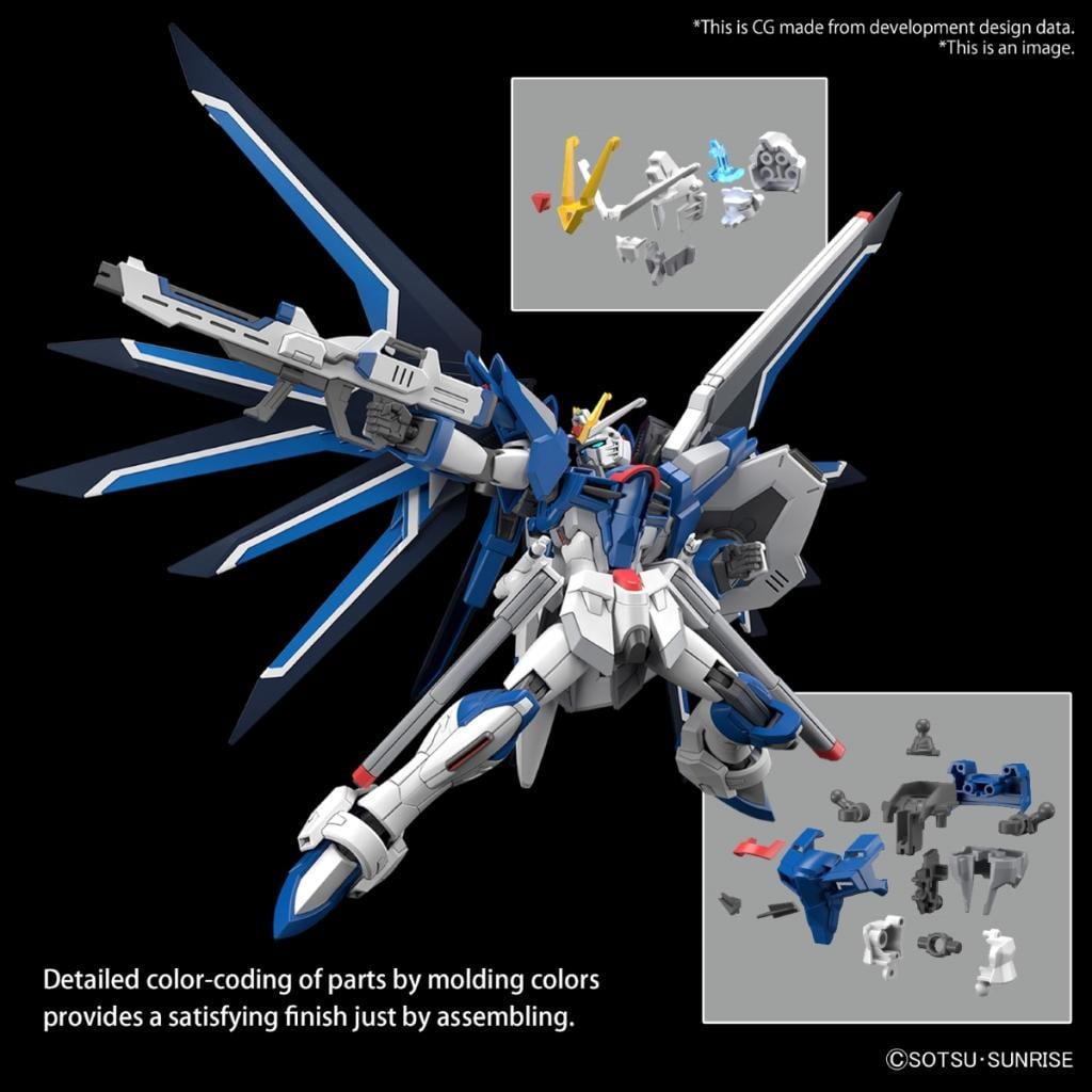 GUNDAM - HG 1/144 Rising Freedom Gundam - Model Kit : ShopForGeek.com: Model Kit Bandai Model ...