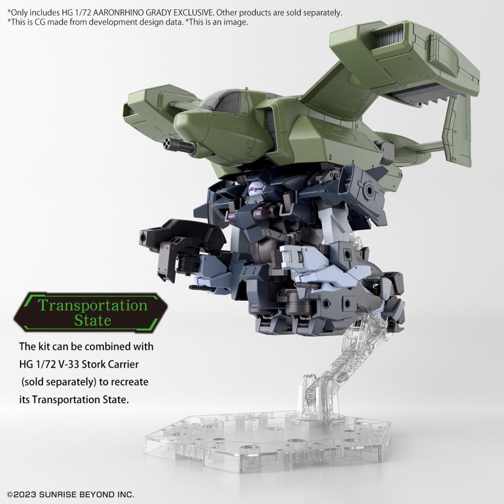 AMAIM - HG 1/72 Aaronrhino Grady Exclusive - Model Kit : ShopForGeek.com: Model Kit Bandai Model ...