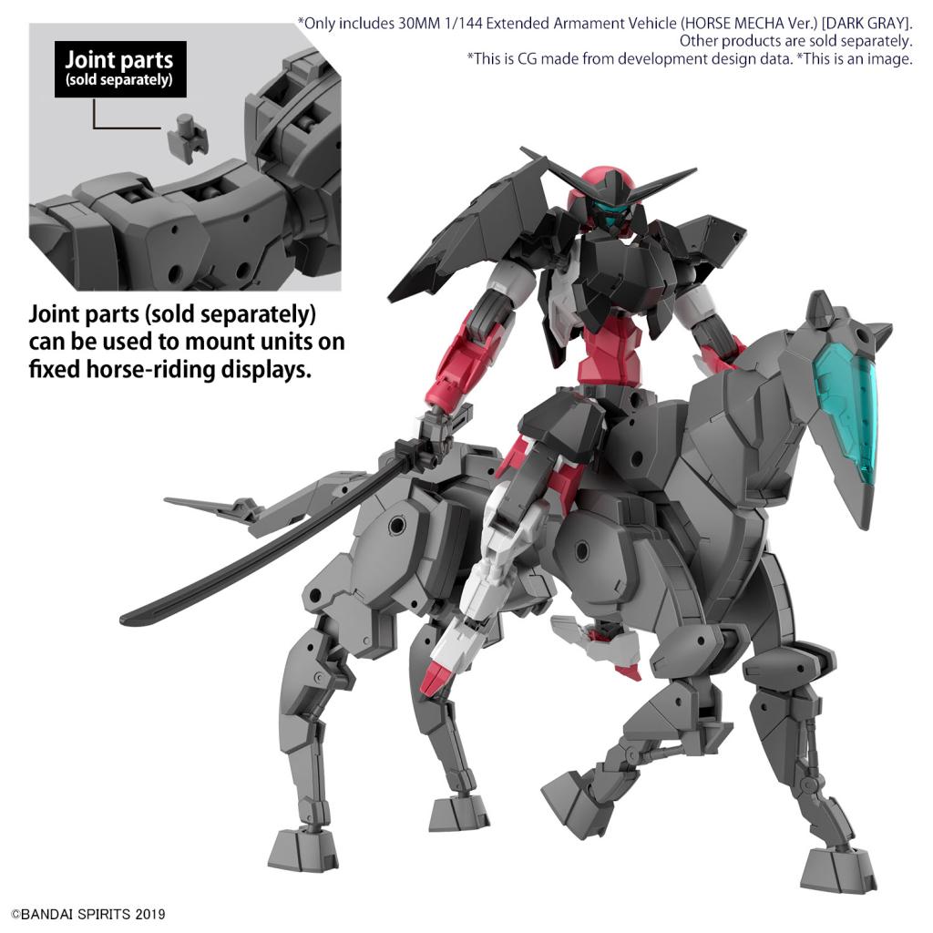 30MM - 1/144 Extended Armament Vehicule (Horse Mecha) Dark - Model Kit ...