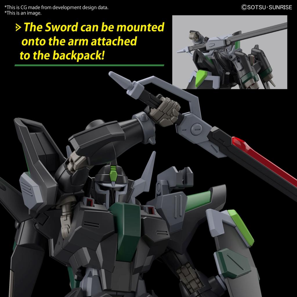 GUNDAM - HG 1/144 Black Knight Squad Rud-ro.A (Tentative) - Model Kit : ShopForGeek.com: Model ...