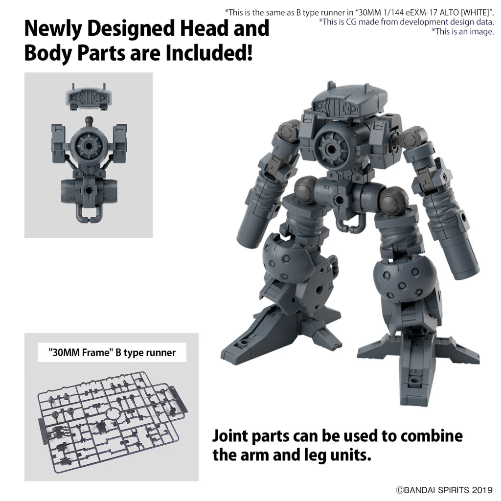 30MM - 1/144 Option Parts Set 16 (Arm Unit/Leg Unit 1) - Model Kit ...