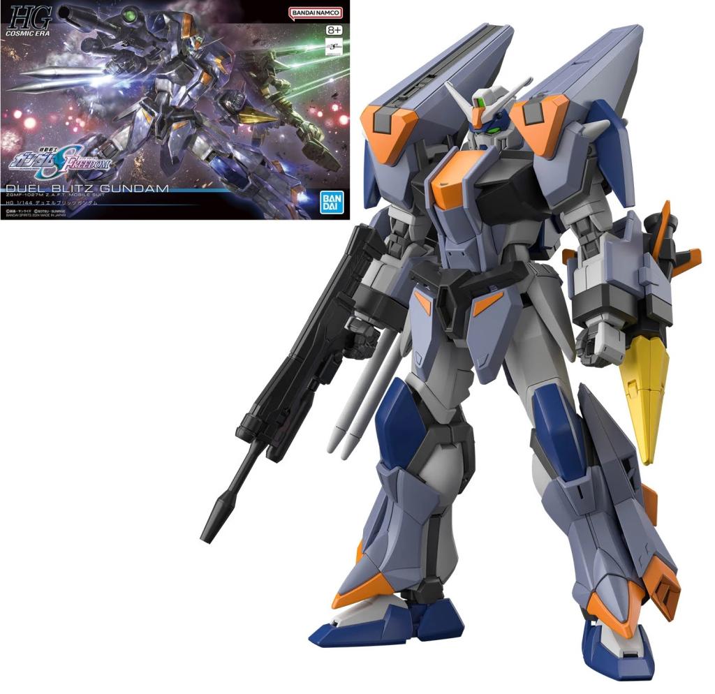 GUNDAM SEED FREEDOM - HG 1/144 Duel Blitz Gundam - Model Kit ...