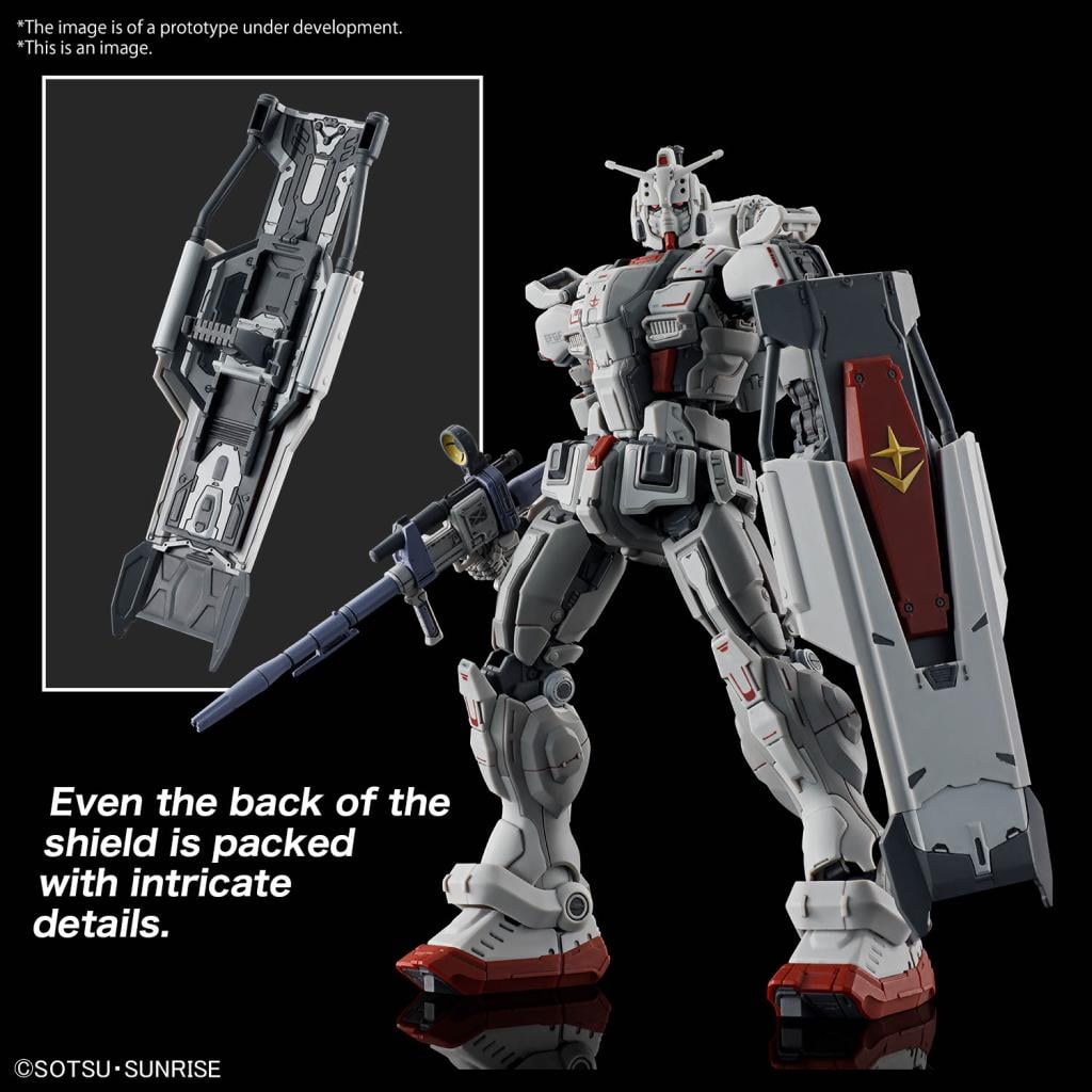 GUNDAM - HG 1/144 Gundam EX (RFV) - Model Kit : ShopForGeek.com: Model ...