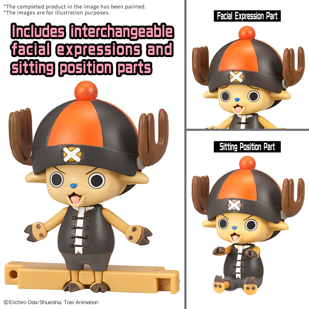 ONE PIECE- Chopper Robo Supper 4&5 Kung Fu ...& Walk Hopper -Model Kit ...