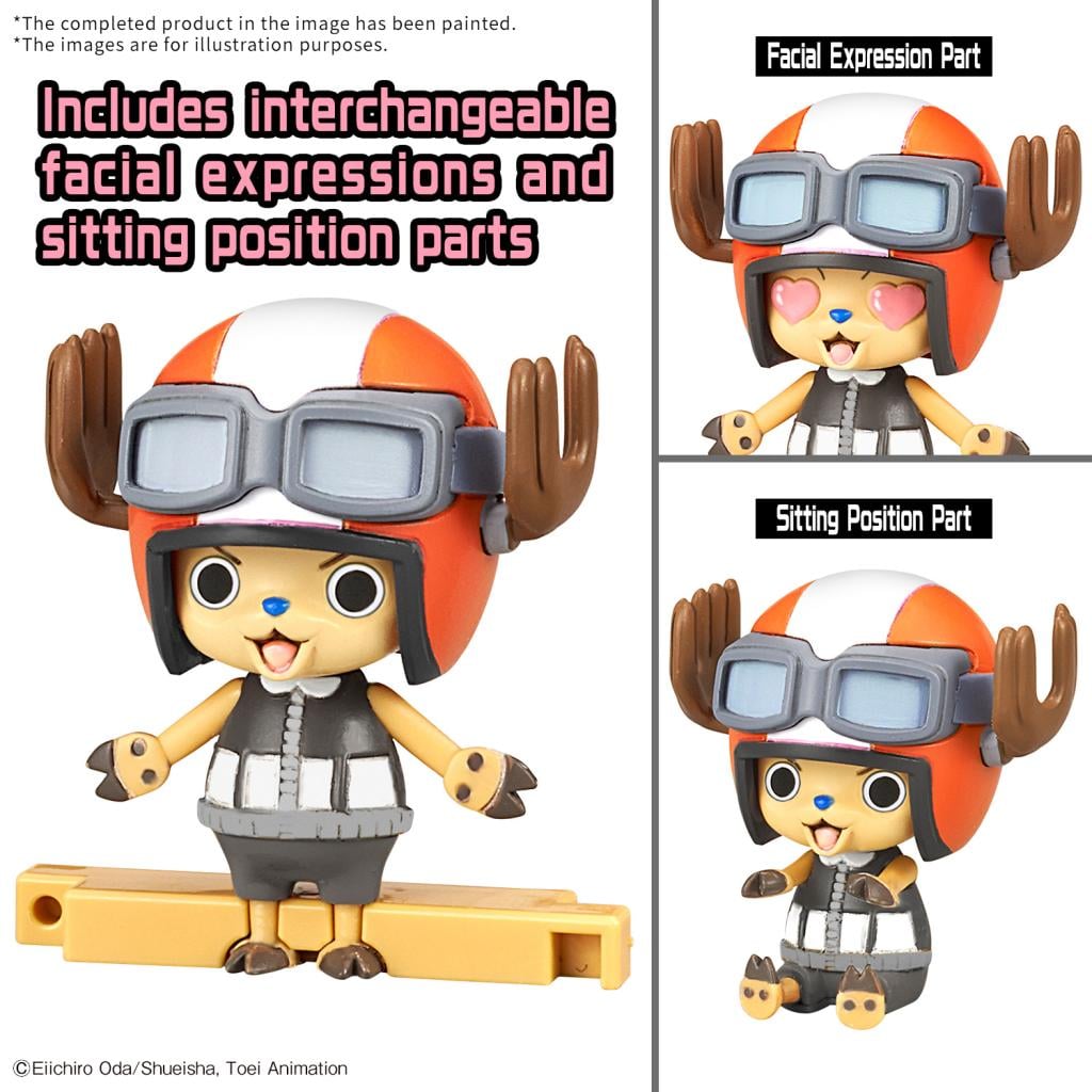 ONE PIECE- Chopper Robo Supper 4&5 Kung Fu ...& Walk Hopper -Model Kit ...