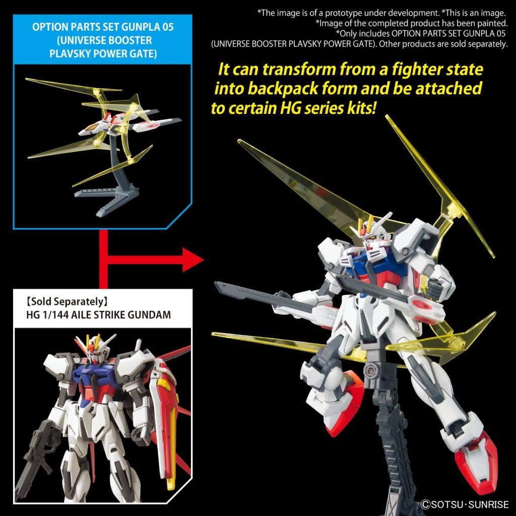 GUNDAM - Option Parts Set Gunpla 05 (Universe Booster) - Model Kit ...