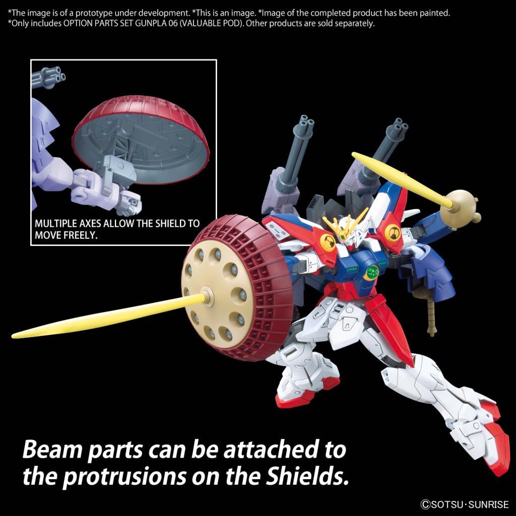 GUNDAM - Option Parts Set Gunpla 06 (Valuable Pod) - Model Kit ...