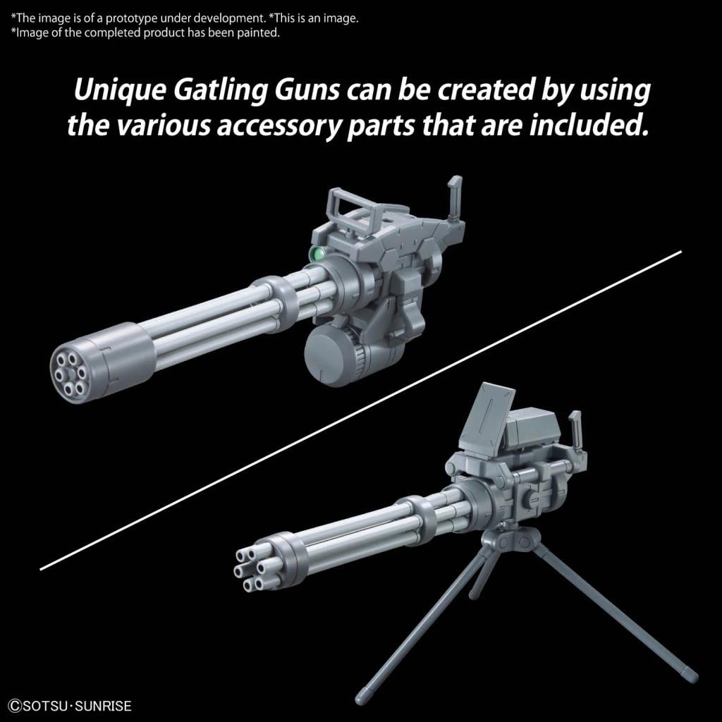 GUNDAM - Option Parts Set Gunpla 09 (Giant Gatling) - Model Kit ...