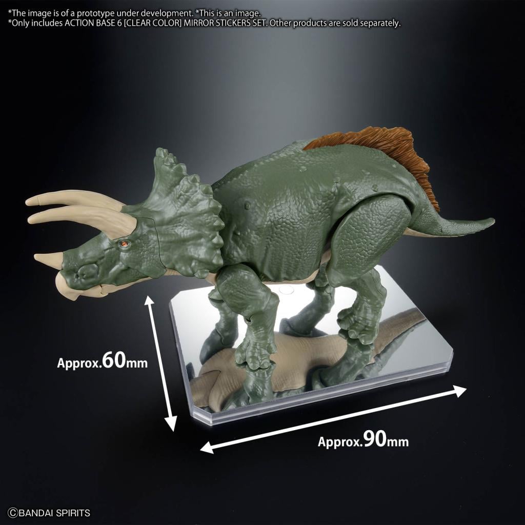 GUNDAM - Action Base 6 (Clear Color) Mirror Stickers Set - Model Kit ...