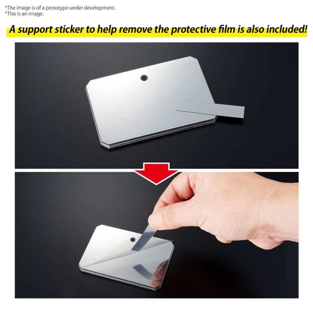 GUNDAM - Action Base 6 (Clear Color) Mirror Stickers Set - Model Kit ...