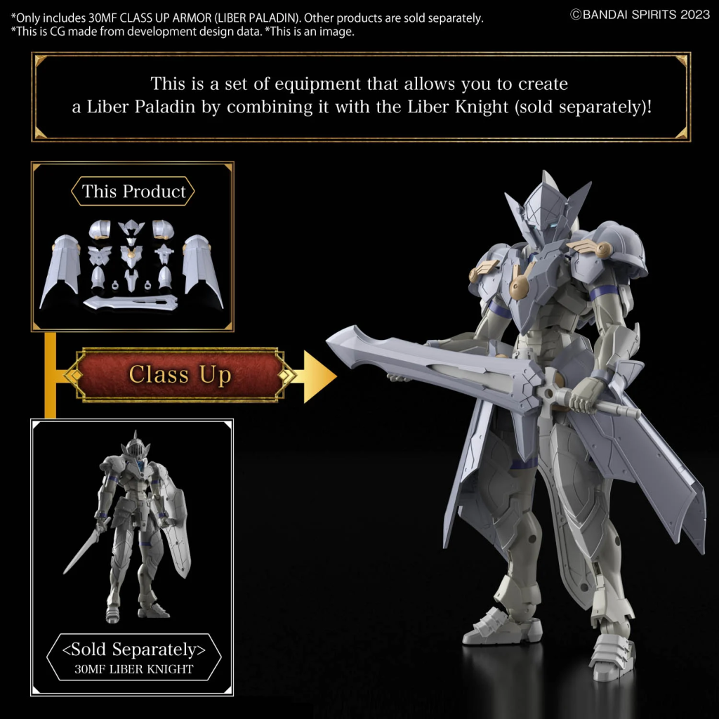 30MF - Class Up Armor (Liber Paladin) - Model Kit : ShopForGeek.com ...