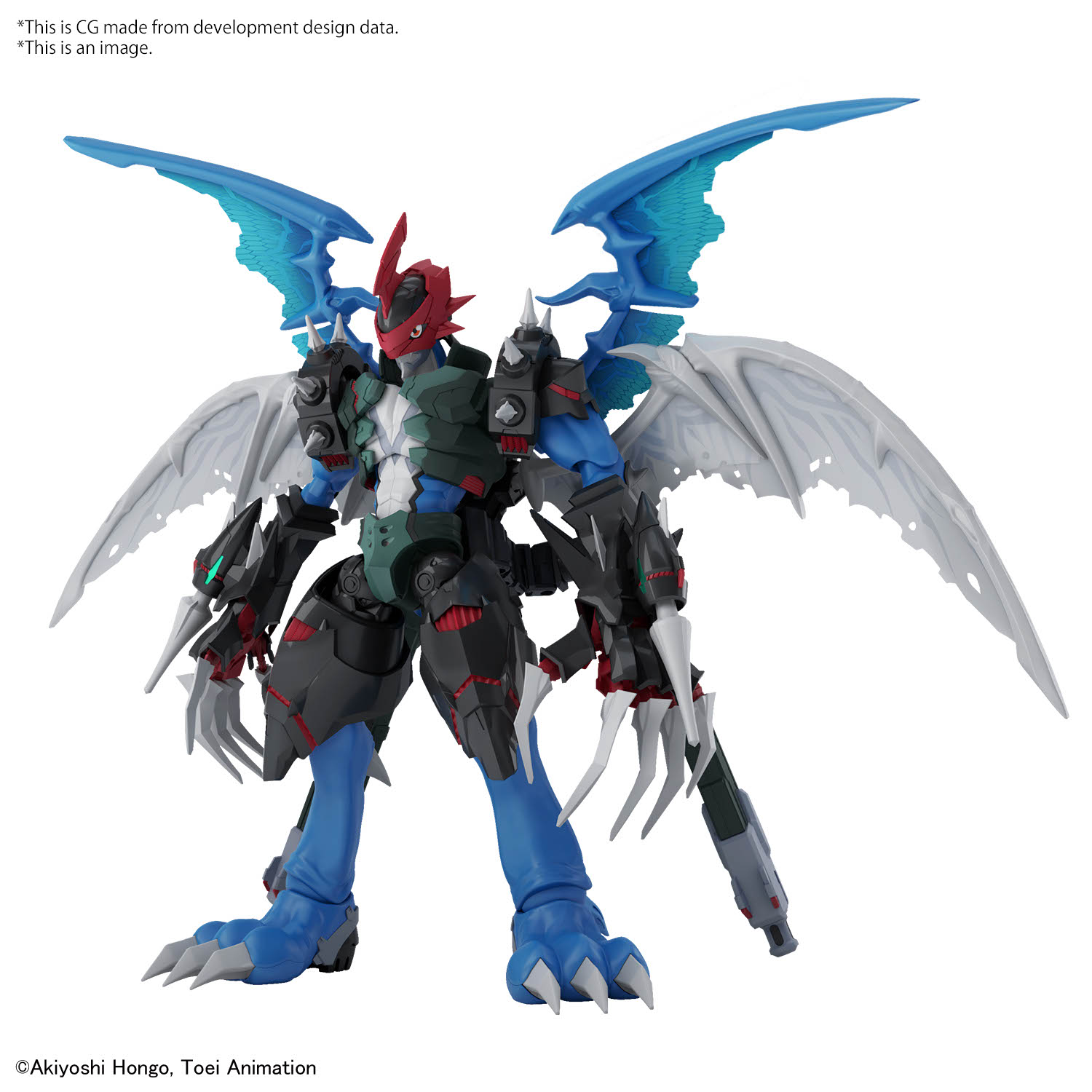 DIGIMON - Figure-rise Standard Amplified Paildramon - Model Kit ...