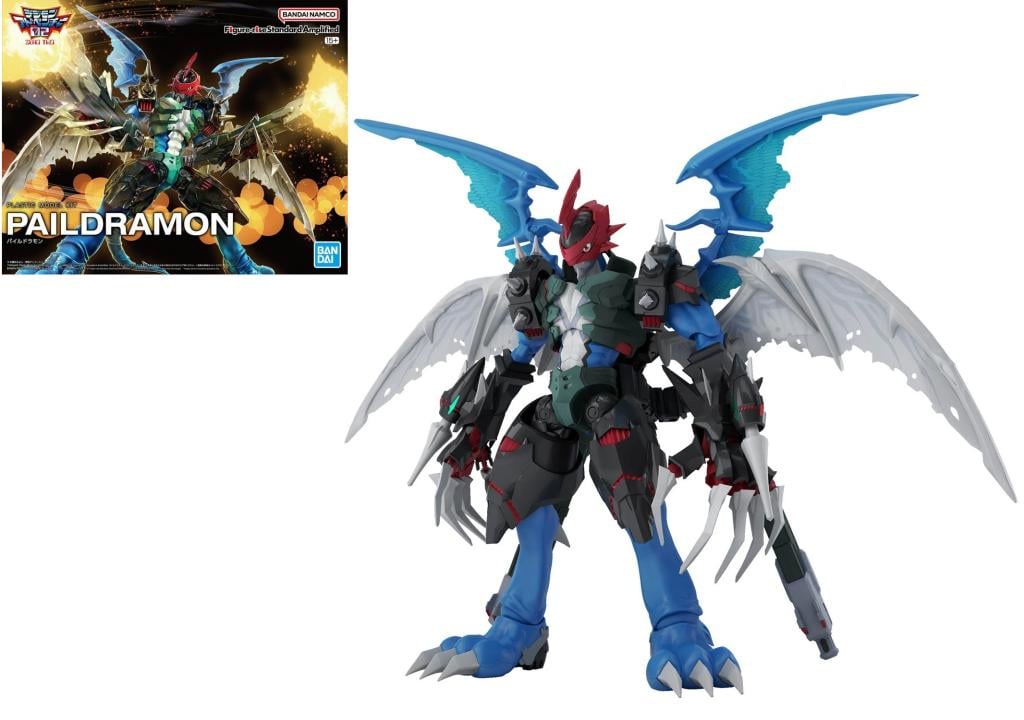 DIGIMON - Figure-rise Standard Amplified Paildramon - Model Kit ...