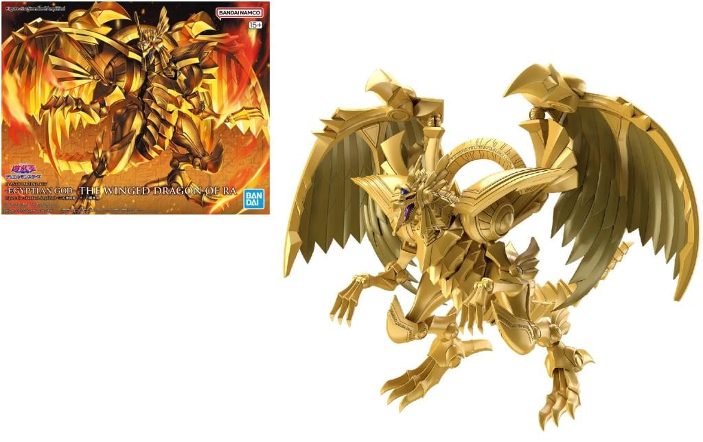 YU-GI-OH! -Figure-rise stand. Amplified Winged dragon of Ra -Model Kit ...