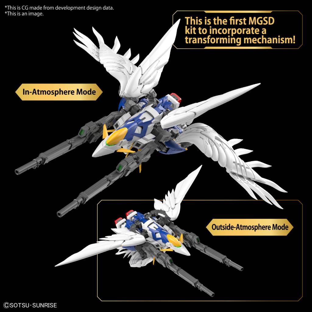 GUNDAM - MGSD Wing Gundam Zero EW - Model Kit : ShopForGeek.com: Modelo ...