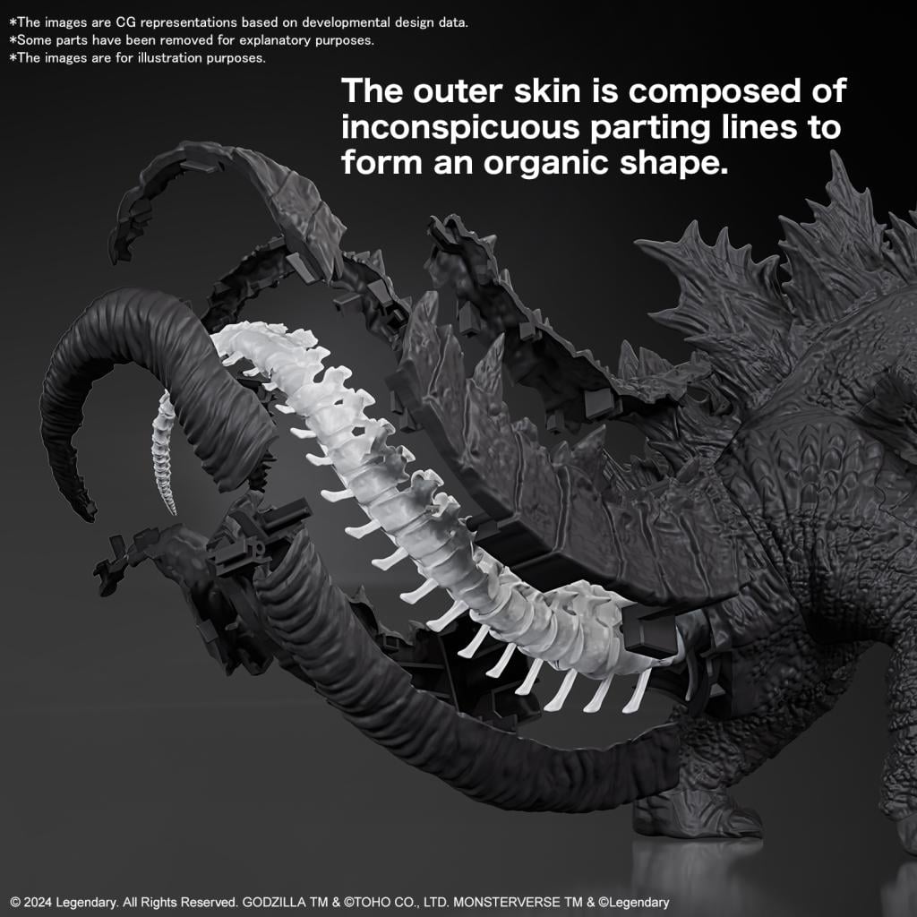 GODZILLA X KONG : THE NEW EMPIRE - Godzilla (2024) - Model Kit ...